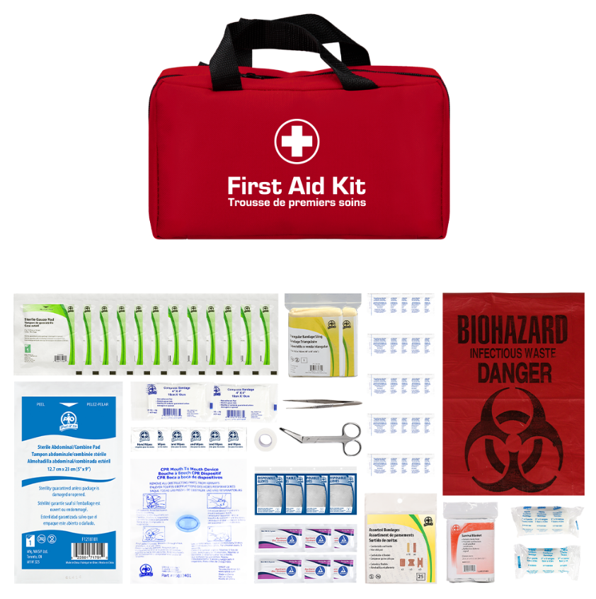 First Aid Kit CSA Type 2 Small Soft Pack – YEG Fire & Safety