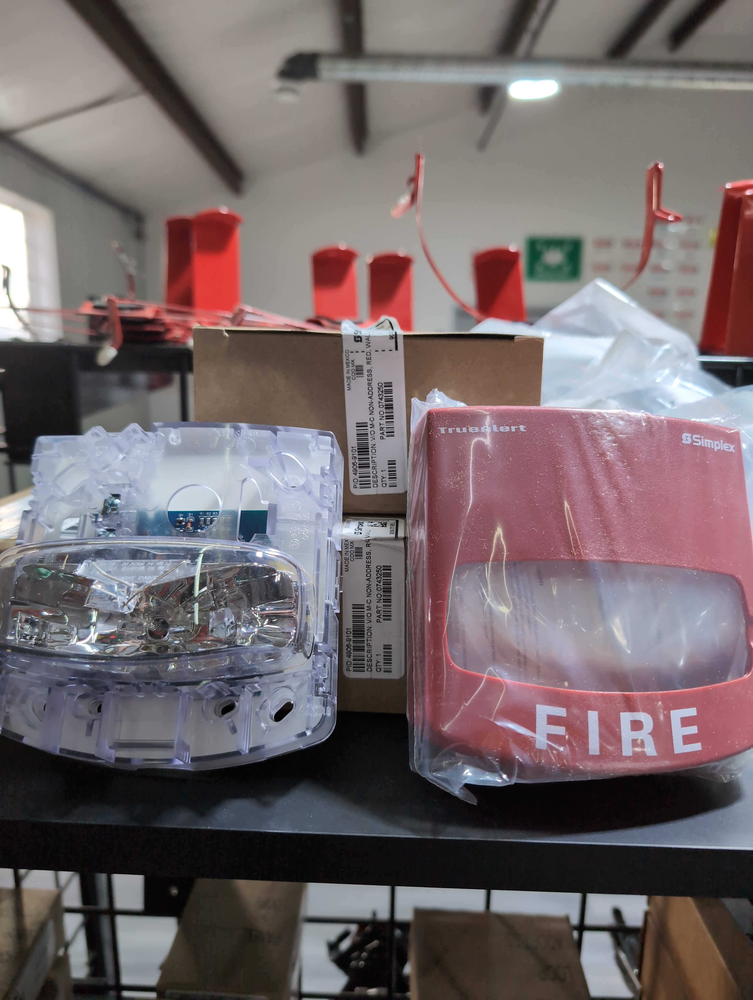 Simplex 4906-9101 Conventional Strobe Red – YEG Fire & Safety