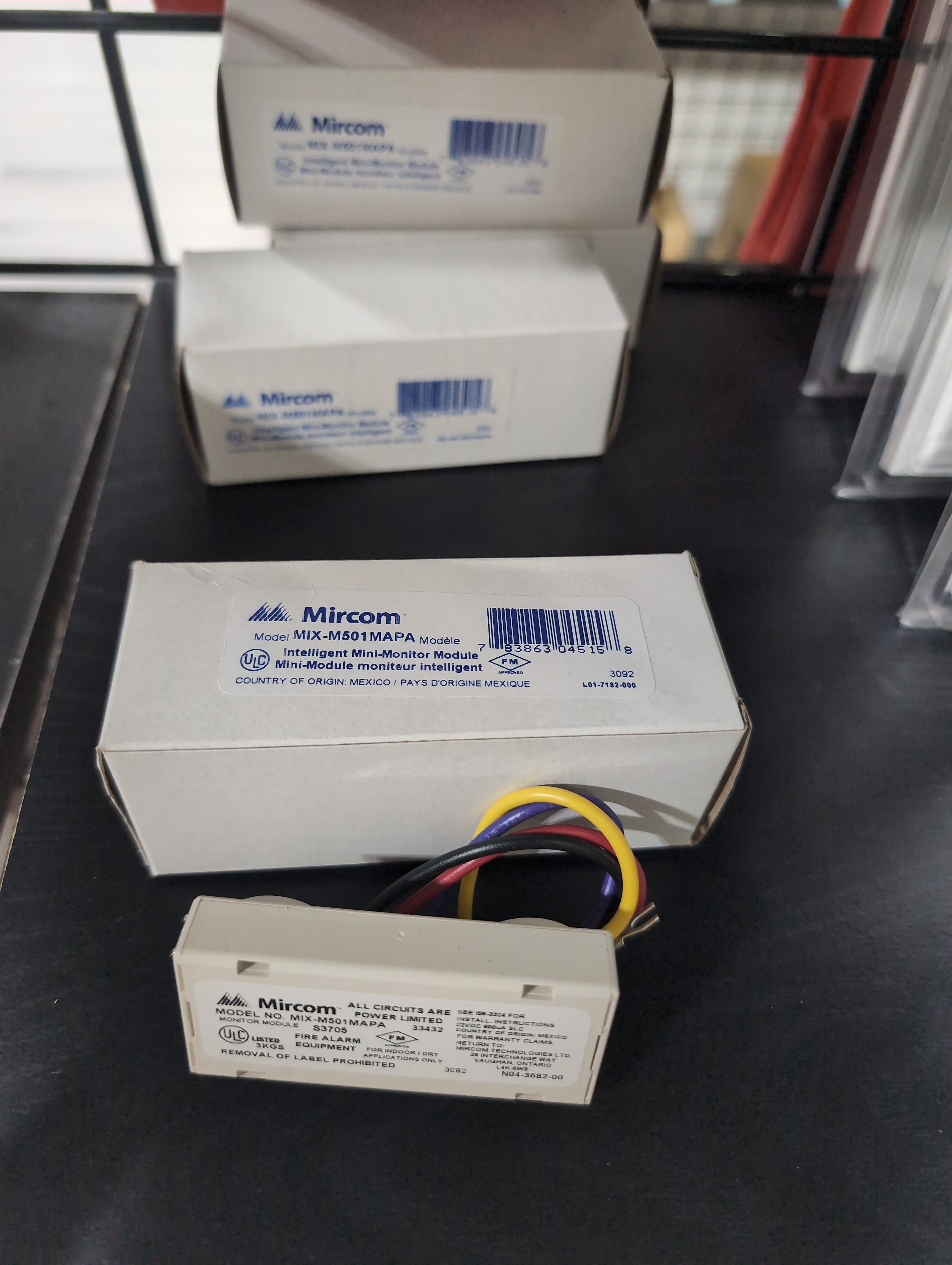 Mircom MIX-M501MAPA Mini Monitor Module – YEG Fire & Safety