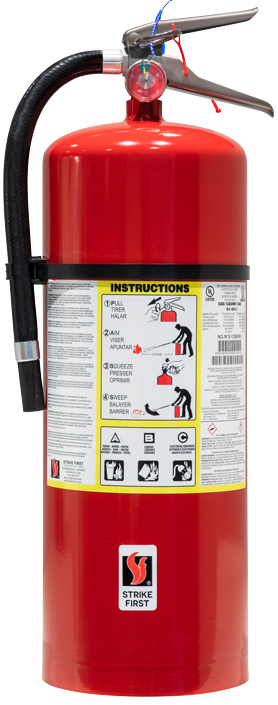 20lb Industrial and Construction Fire Extinguisher - Pre-Inspected & C ...